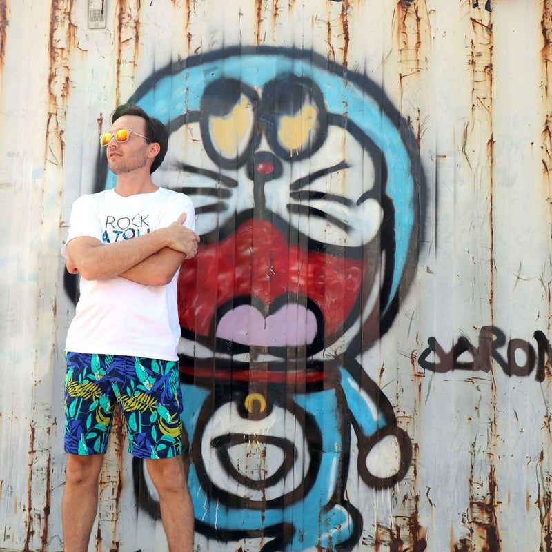 Bird Shorts For Men. Men's Parrot Shorts. Mens Toucan Shorts