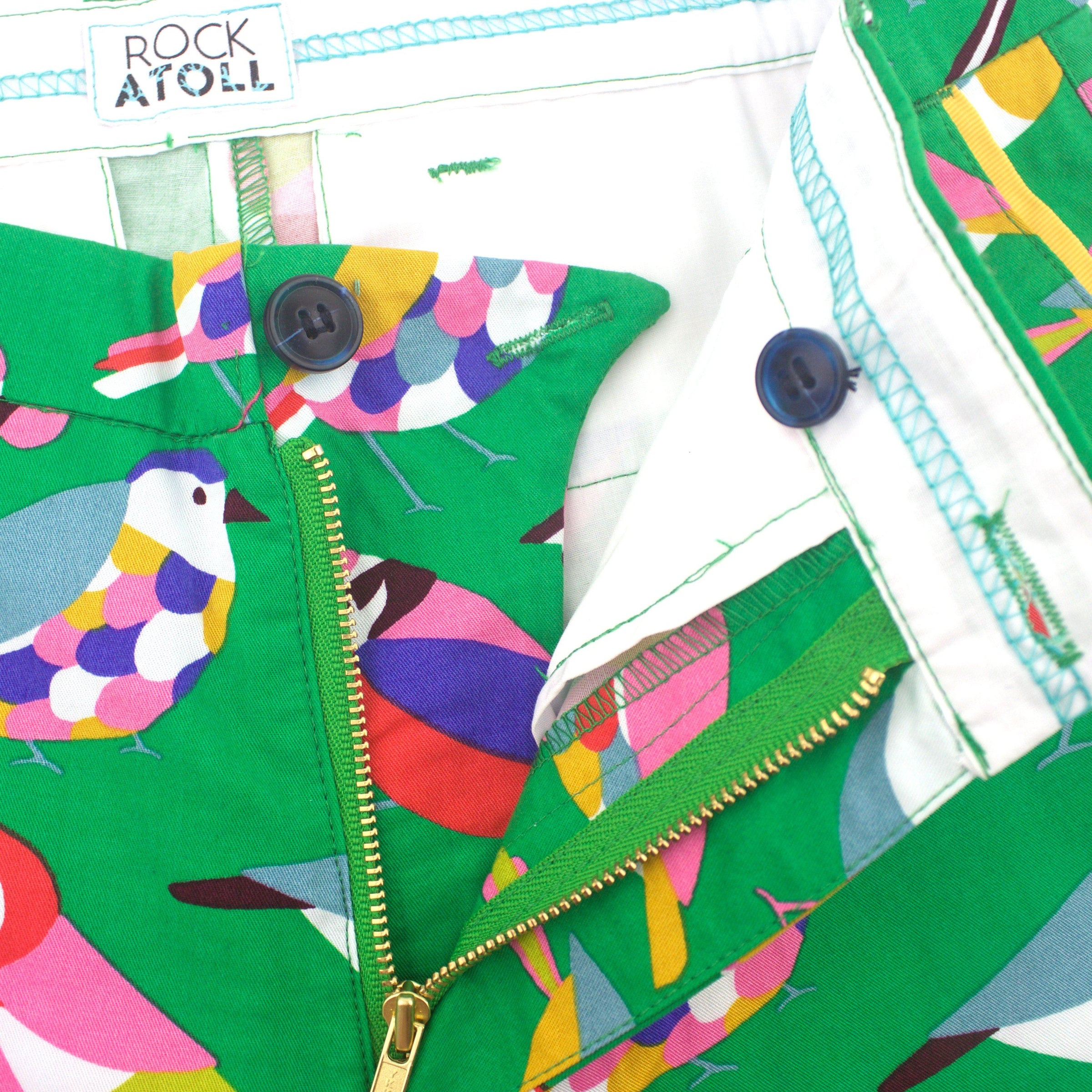 Buy Men's Bird Shorts Online. Colorful Bird Shorts For Men