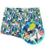 Tropical Bird Shorts For Women. Colorful Ladies Bird Shorts